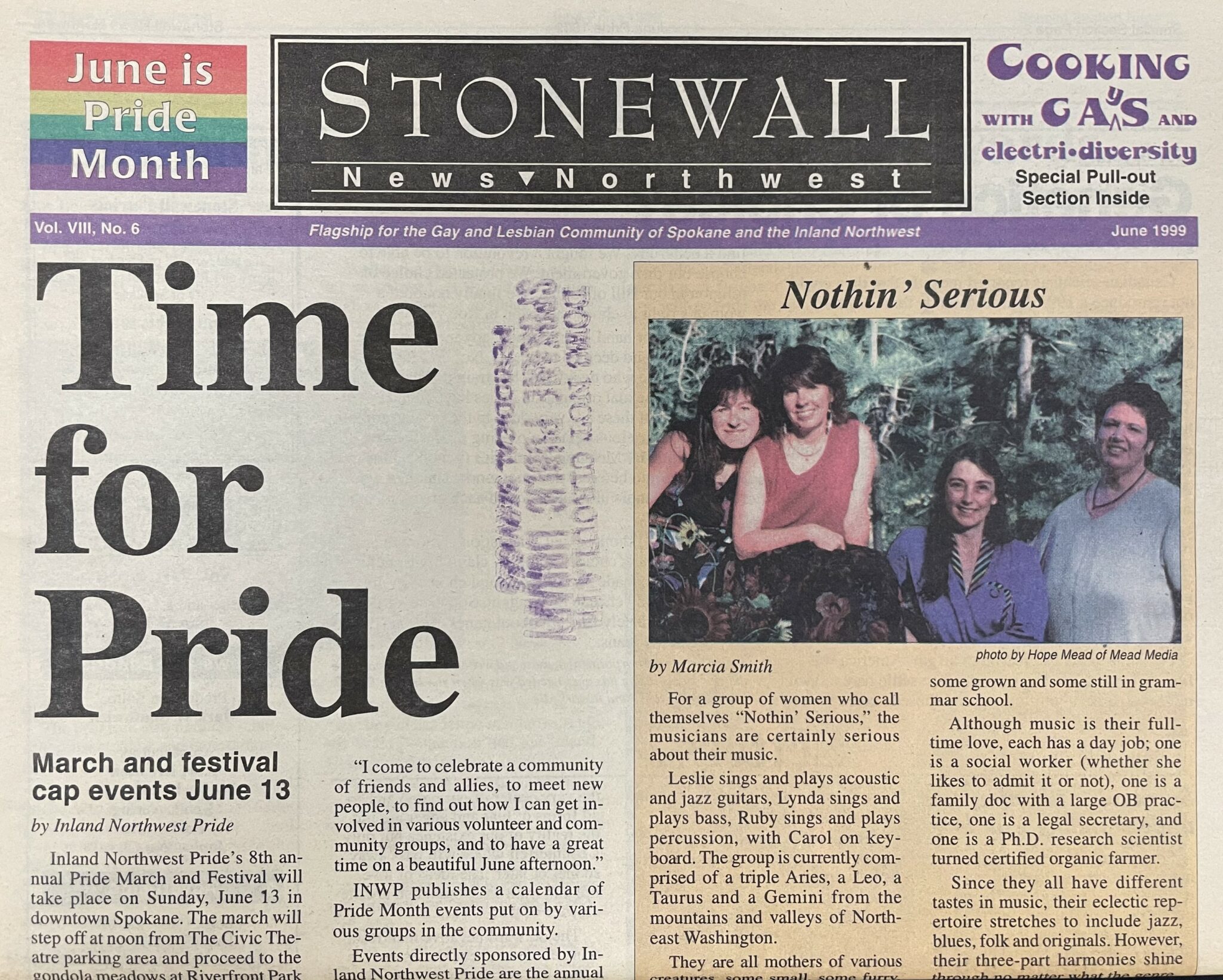 From the Vault: Stonewall News - Spokane Public Library